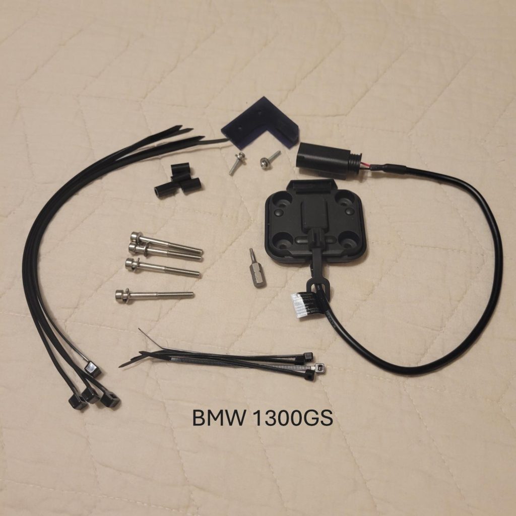Garmin Zumo XT, XT2/XT3 to BMW NAV V/VI Locking Base Adapter Version II ...